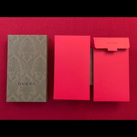 Gucci | Other | Gucci Lucky Red Envelopes | Poshmark